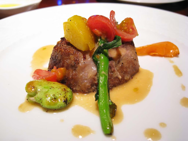 Como preparar Lomo Fino a las pimientas con verduras salteadas | Sabor ...