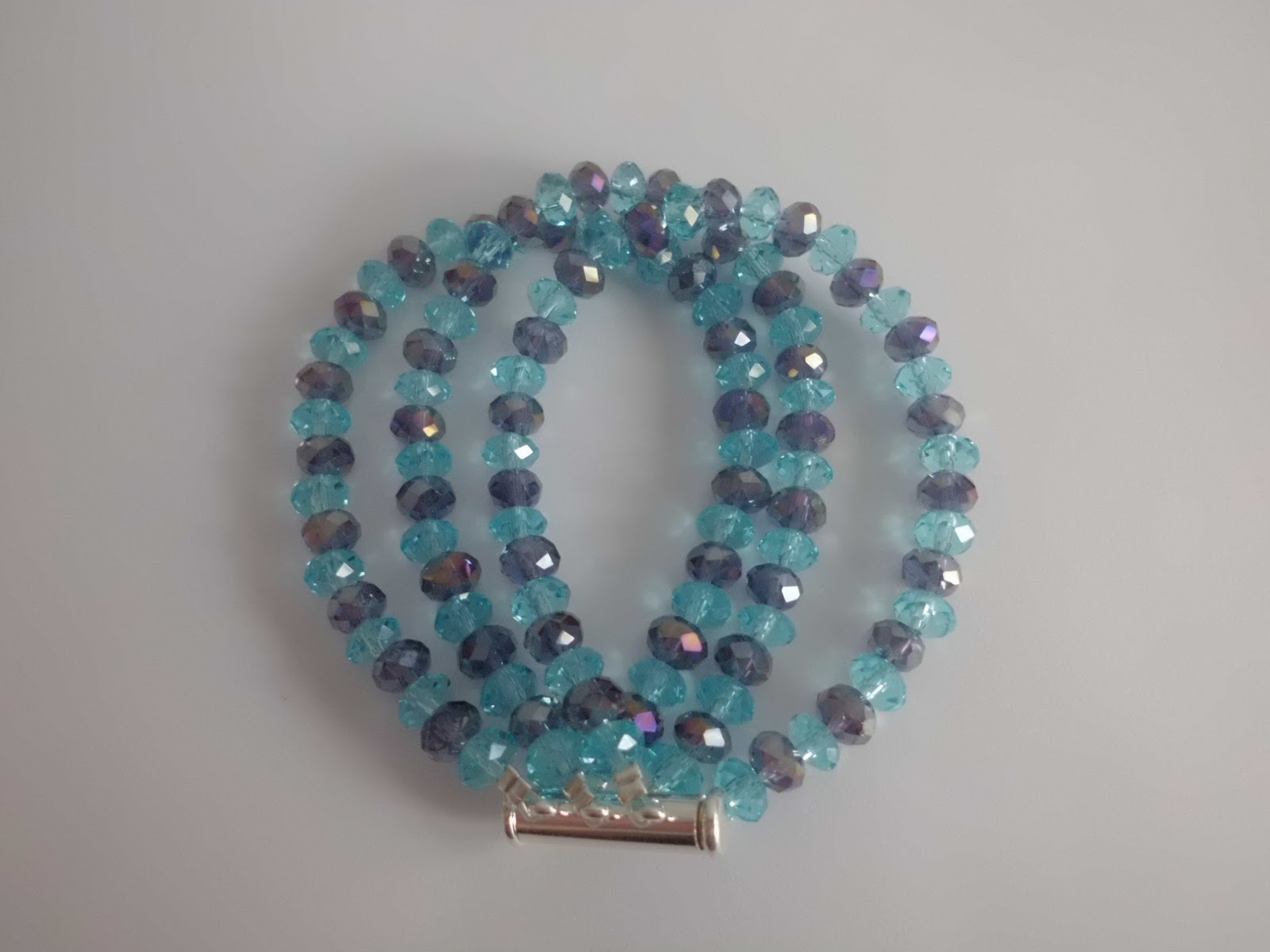 SofiBisuteria: Pulseras de Cristal Facetado