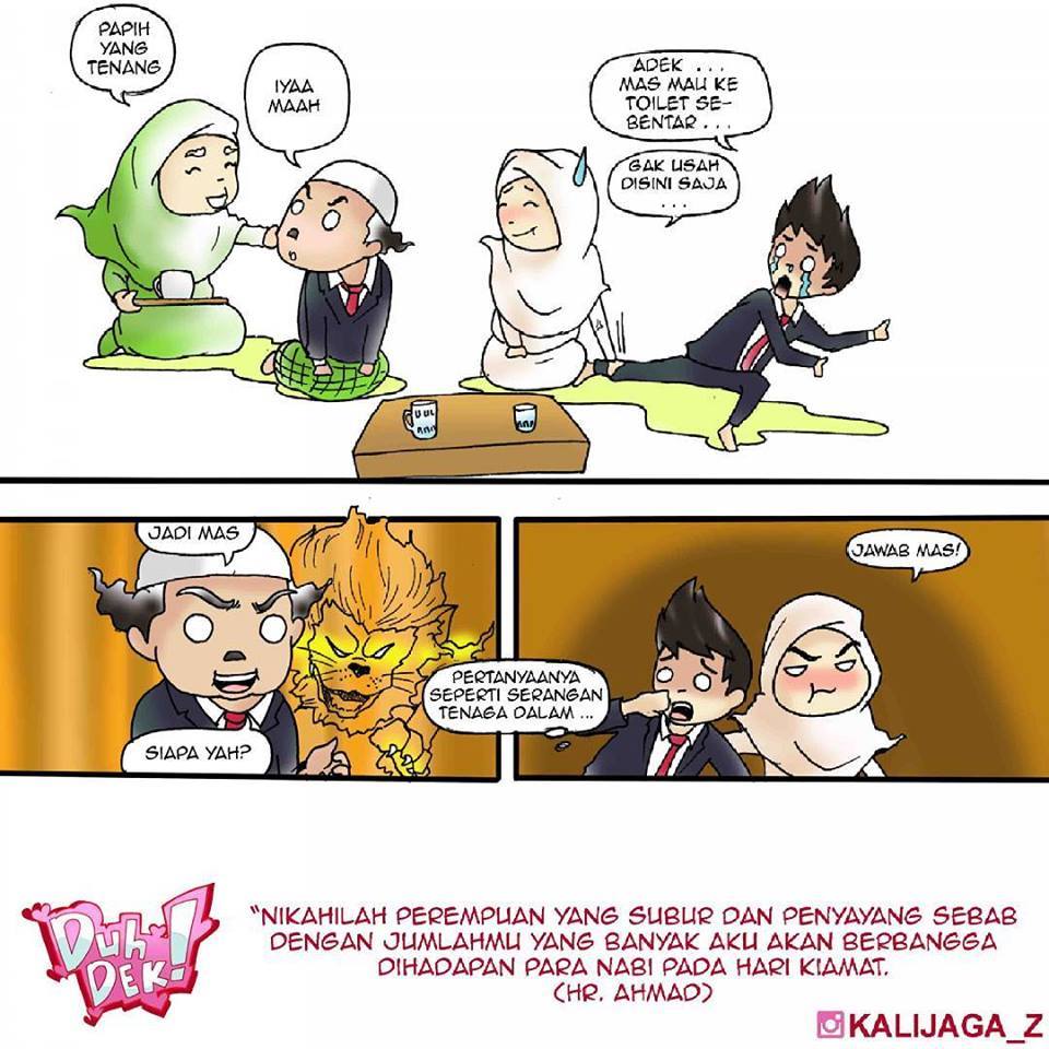 Masih Ingat Meme Kartun Ngajak Nikah di KUA Ini? Lihat Versi Komiknya ...