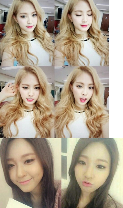 Female idols that look alike - K-POP, K-FANS
