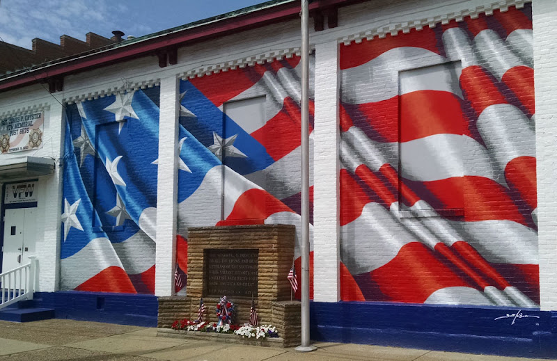 Pittsburgh Murals and Public Art: Flags in All States Mural Project by ...
