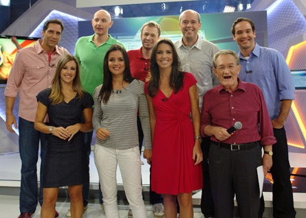Globo apresenta novo cenário dos programas esportivos da emissora ...