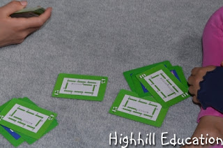 Highhill Homeschool: The Card Game War with Speed! Cards