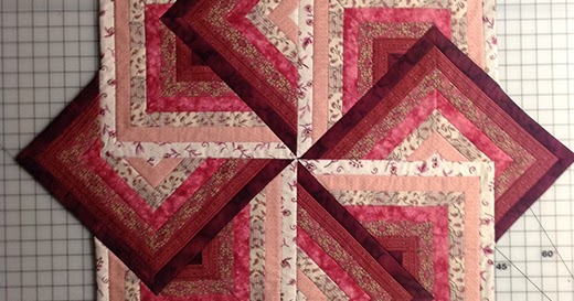 Quilting Land: Strata Star Table Topper
