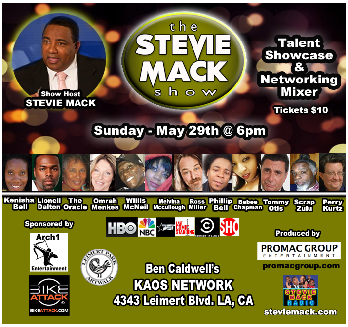 Comedian Stevie Mack: May 2016