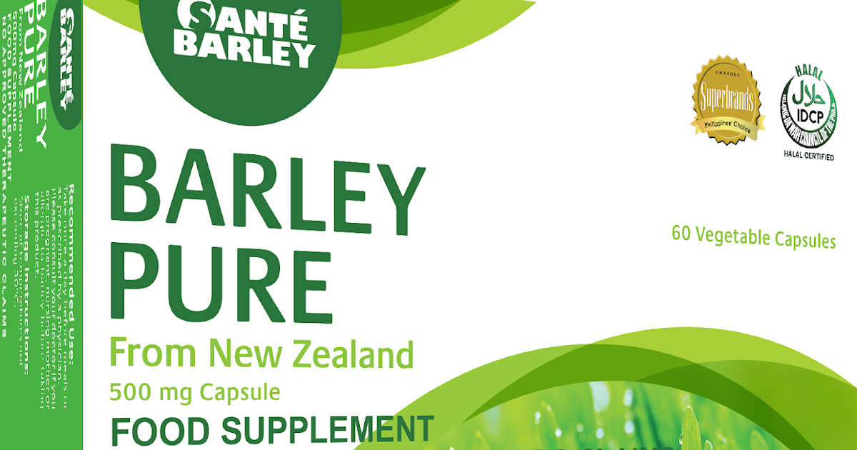 SANTE BARLEY INTERNATIONAL: Pure Barley from New Zealand