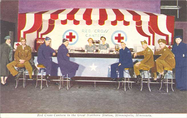POSTCARDY: the postcard explorer: American Red Cross WWII Railway ...