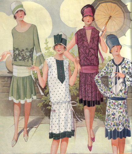 Séculos na MODA ::::: Moda 1920's