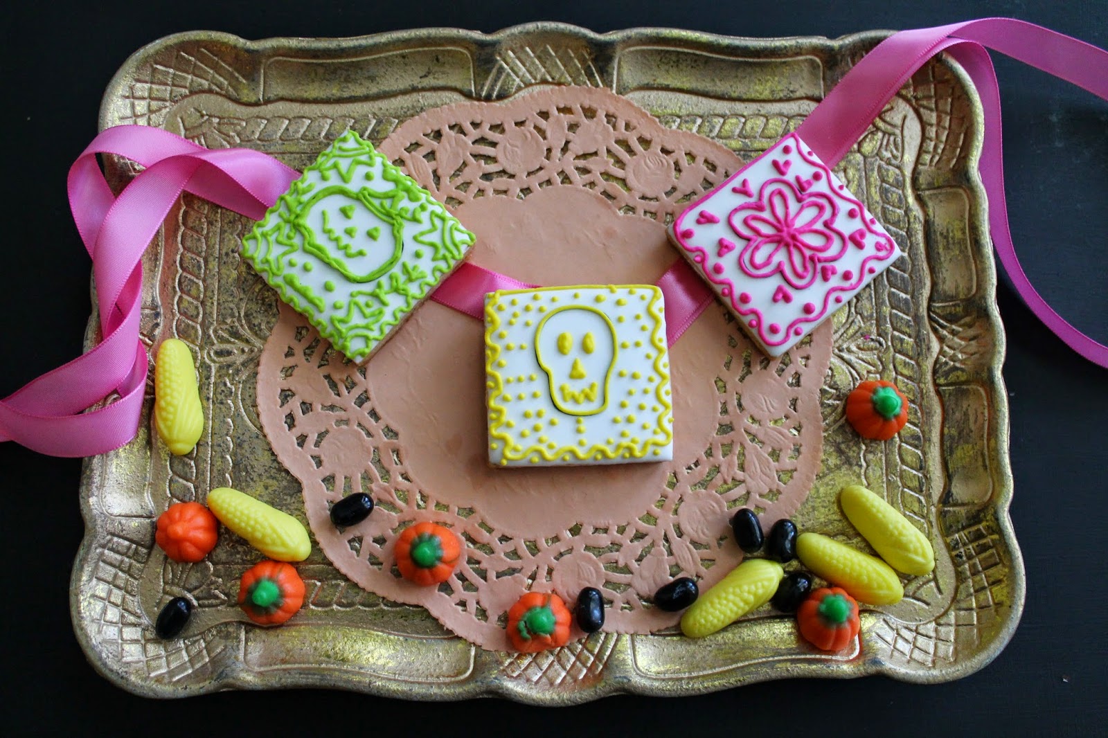 Papel picado para el dia de los muertos — The Cookie Couture-Cookie ...