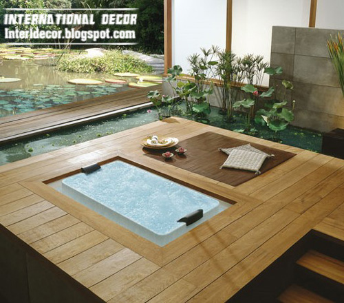 interior and architecture: How to create a bathroom in the Japanese ...