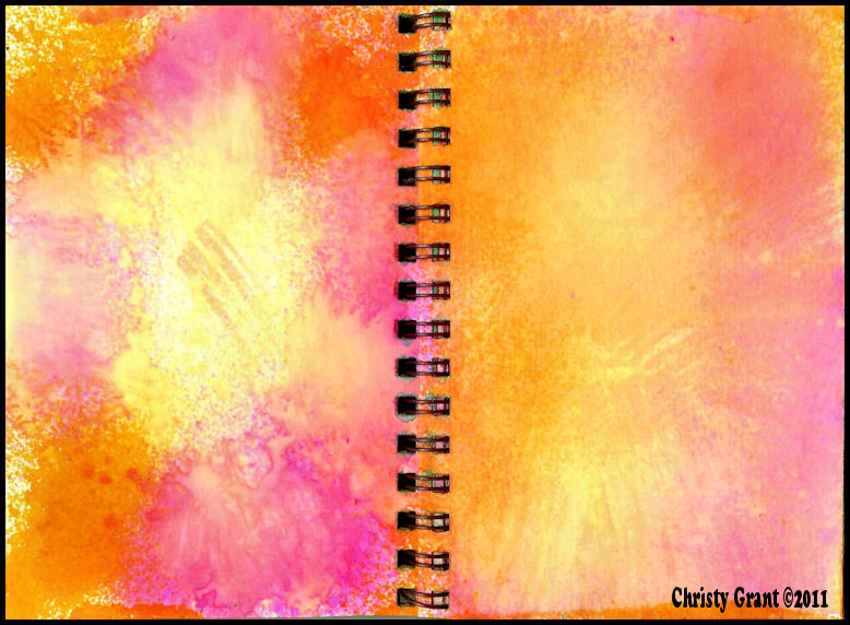 Aileen's Musings: Christy's Color Mists Background Pages