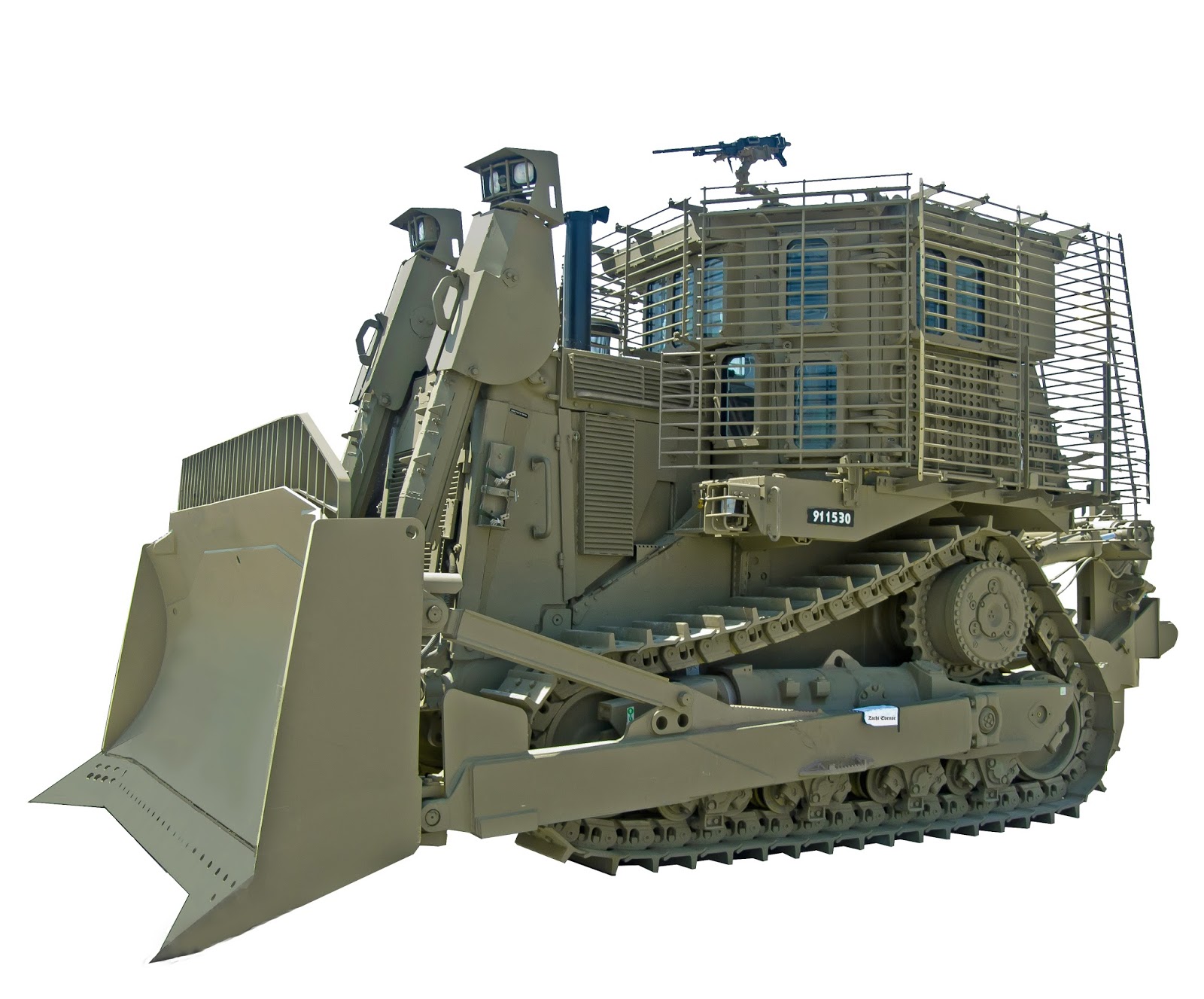 Warrior Blog: The Israeli Armored CAT D9