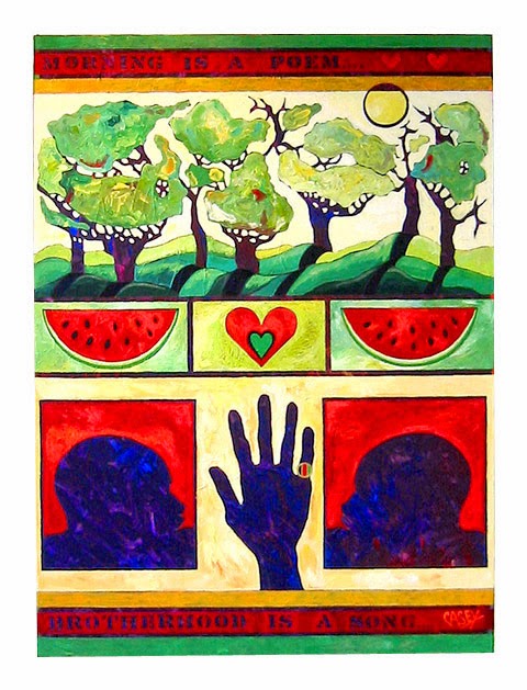 THE JAMAA FANAKA EXPERIENCE: BERNIE CASEY: PAINTINGS (4)