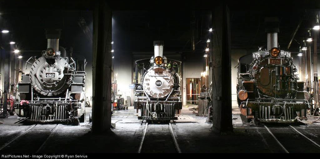 Just A Car Guy: Denver & Rio Grande Western Railroad steam engines at ...