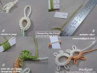 muskaan's T*I*P*S: The picot stands tall