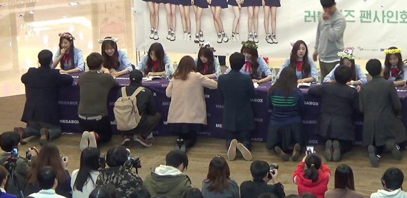 Kpop Girl Group who adopted new system of Fan Signing Event