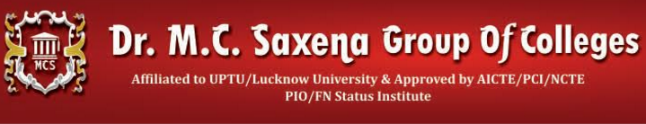 Dr. M.C. Saxena Group of Colleges, Lucknow, Wanted Assistant Professors ...