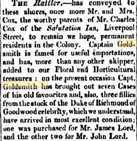 Thomas J. Nevin | Tasmanian Photographer: Captain Edward Goldsmith ...