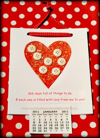 Sun Hats & Wellie Boots: Super Simple Calendars