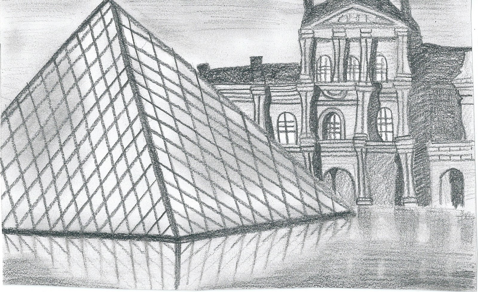 1084833090: Building I want to Visit: Louvre Pyramid, Paris