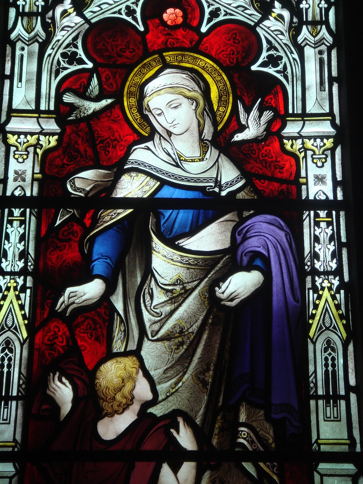A Clerk of Oxford: Stained Glass for All Saints' Day
