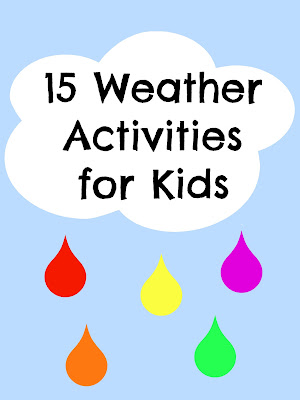 15 Spring Weather Activities: Kid's Co-op ~ Reading Confetti