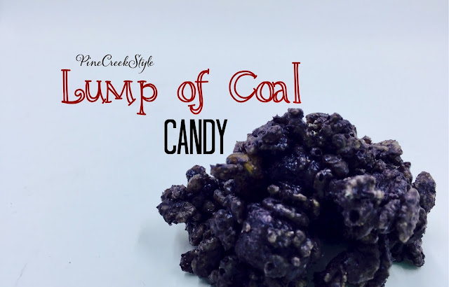 Pine Creek Style: Lump of Coal Candy...