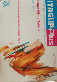 Medicine Guide: Itaglip plus sitagliptin / Metformin tablets by Sami