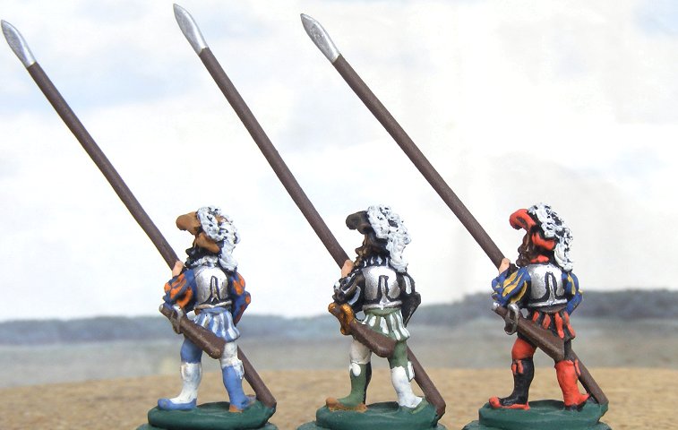 Miniature Soldiers: Landsknecht pikemen