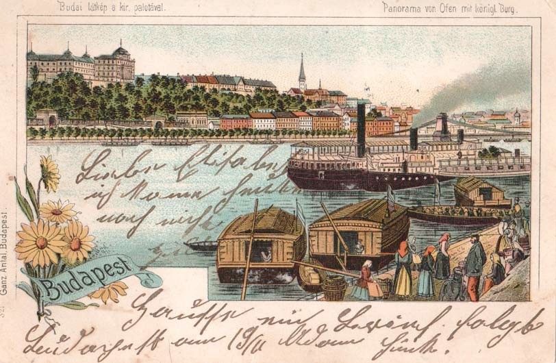 Old Budapest/Budapest régen: Old Budapest - Buda Panorama