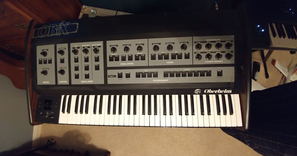 MATRIXSYNTH: 8 Voice Oberheim OB-x with 4 Pole Filter Mod