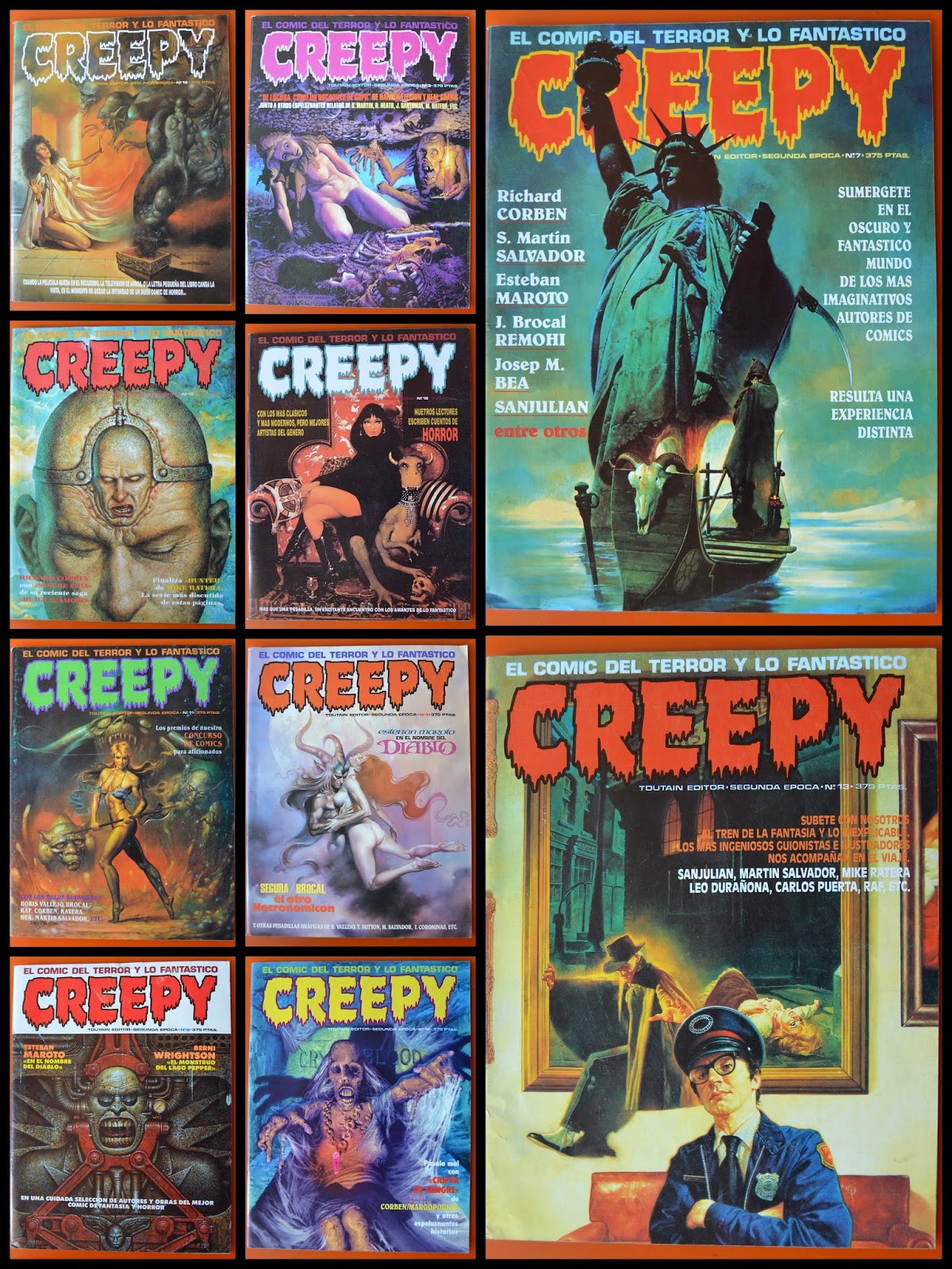 eme objetos de deseo: COMICS DE LOS 80 - CREEPY, EL COMIC DEL TERROR Y ...