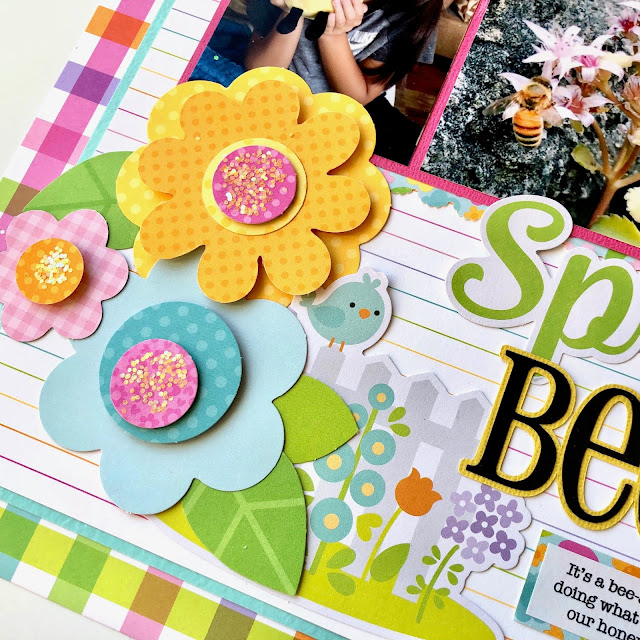 Doodlebug Design Inc Blog: SIMPLY SPRING | Spring BEEgins Layout with ...