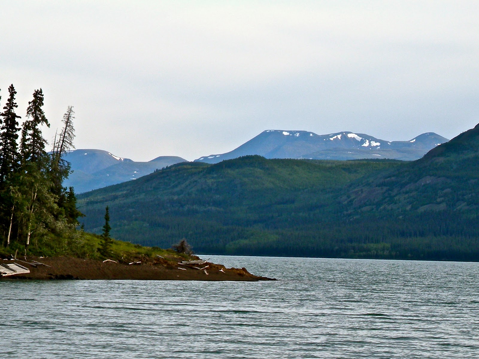 Jake & Susan's Yukon River Trip: Near-Death Experience on Lake Laberge ...