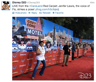 Disney Cars Land Red Carpet Highlights | Pixar Post