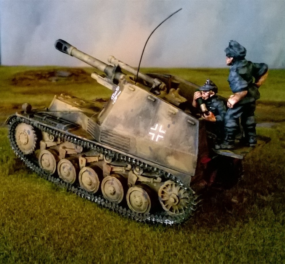 Painting Lead and other stuff.: German & American WW2 Armour & supports.