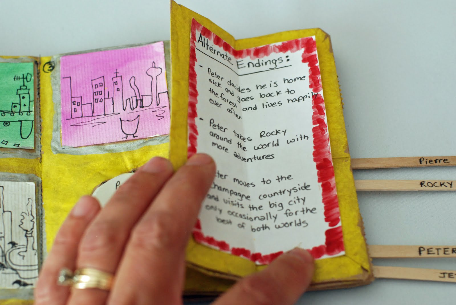 that artist woman: Paperbag Book Project