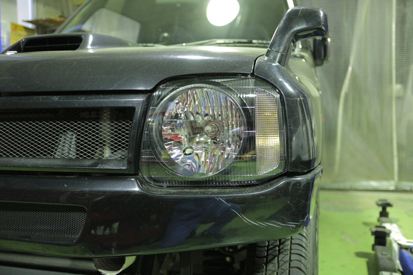 JB23W-5型 ヘッドライトレンズ交換