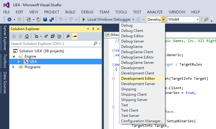 All the Unreal Engine & Projects 虛幻引擎的日常: 用 Source Code 建立 Unreal ...