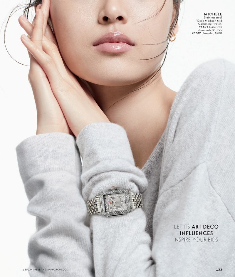 Asian Models Blog Editorial Tian Yi For Neiman Marcus Catalog September 2018