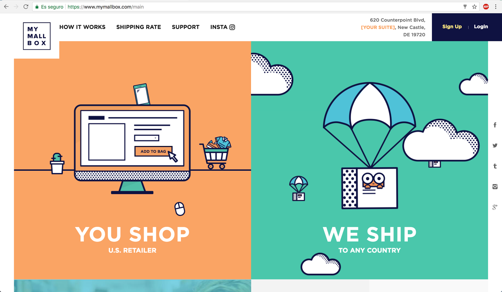 emptyfloor: How to buy in online USA stores from overseas: MyMallbox