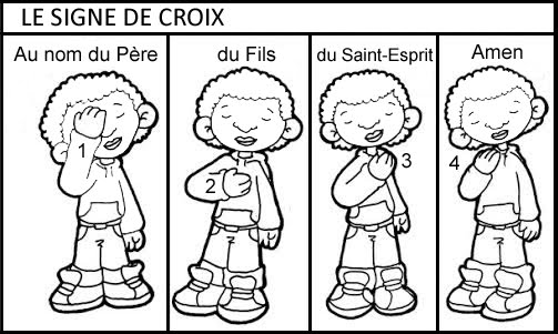 Découvrir le signe de la croix