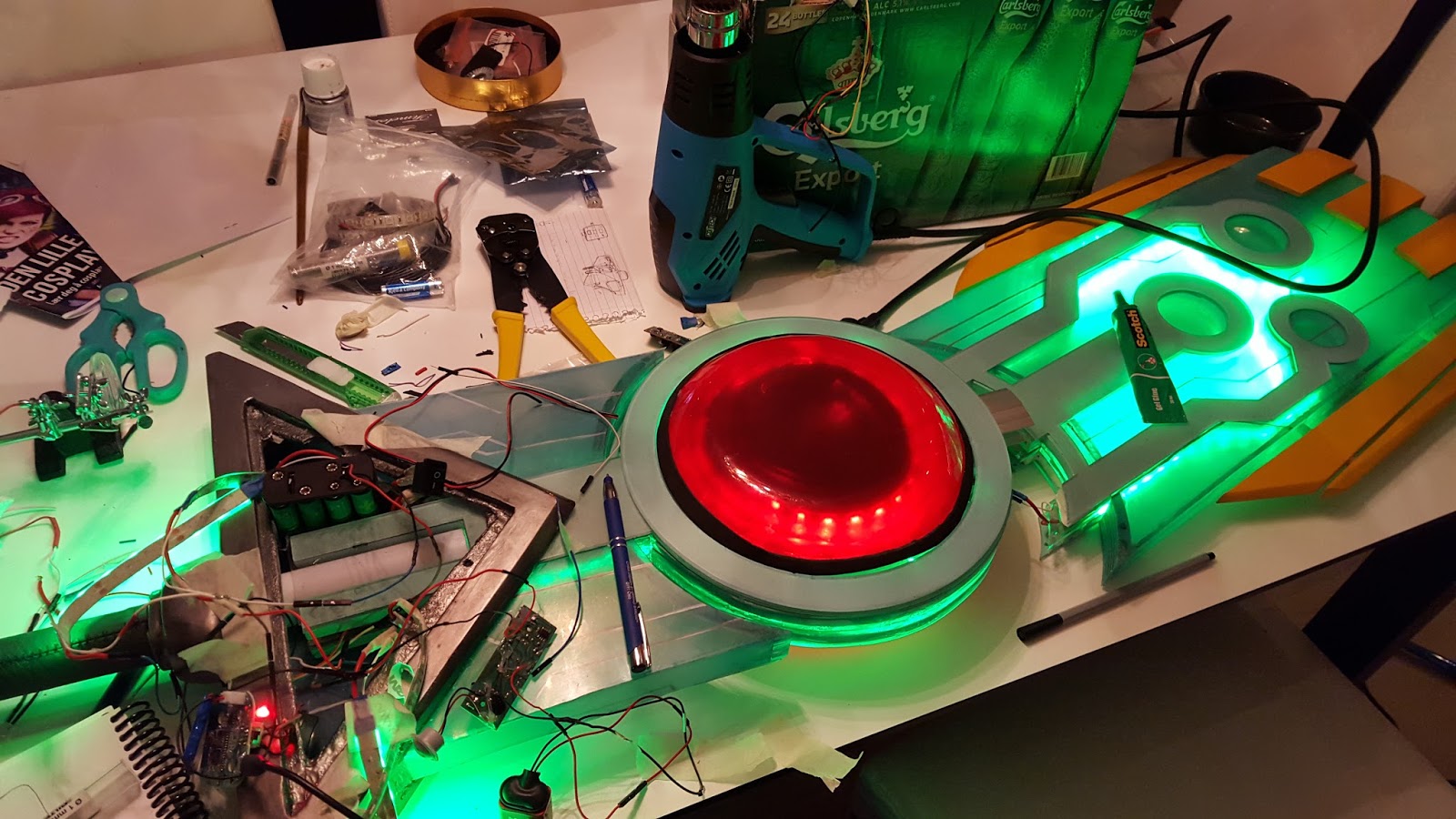 Chrix Design: Transistor Sword - a closer look at the electronics