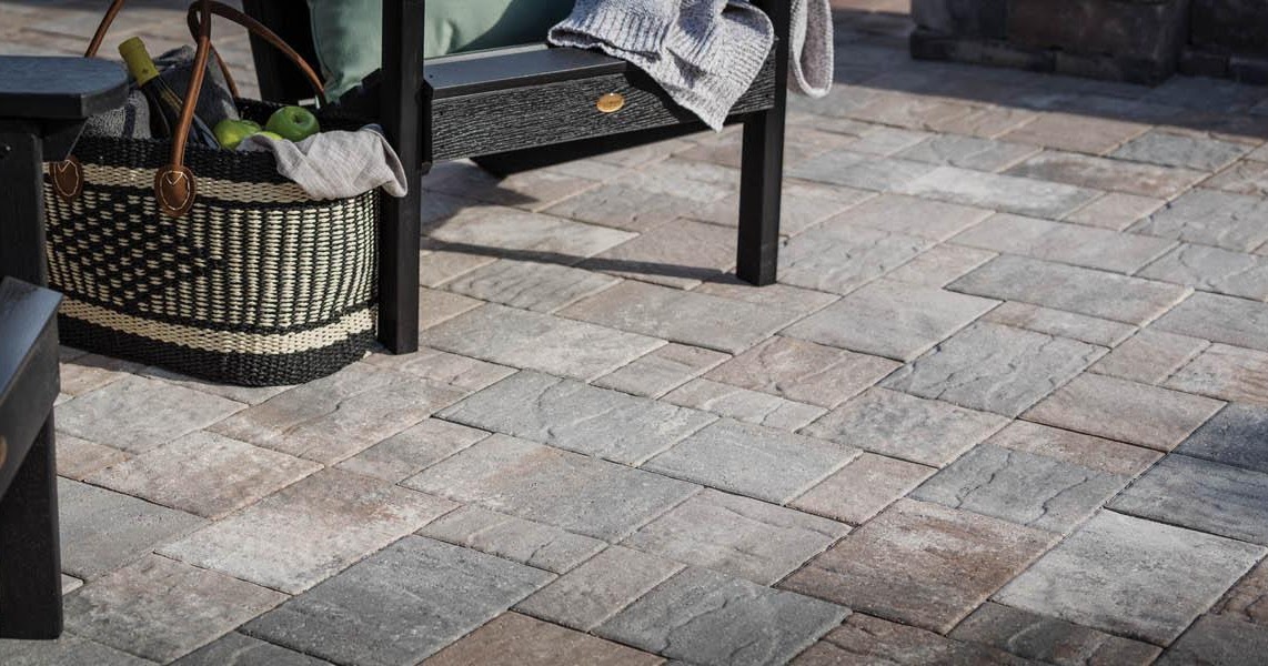 Custom Stoneworks & Design Inc.: Catalina Slate pavers made by Belgard