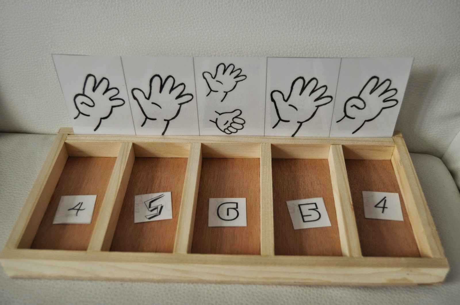 ma petite fabrique montessori: le coffret boîte à compter