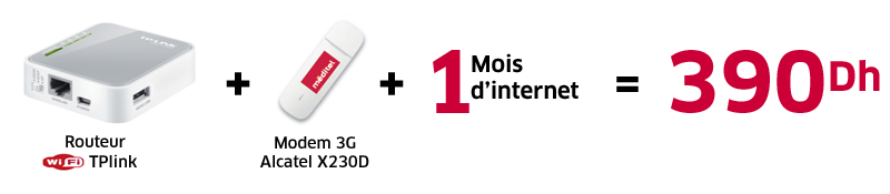 Meditel : Configuration Meditel Internet Sur Pack MWifi 3G