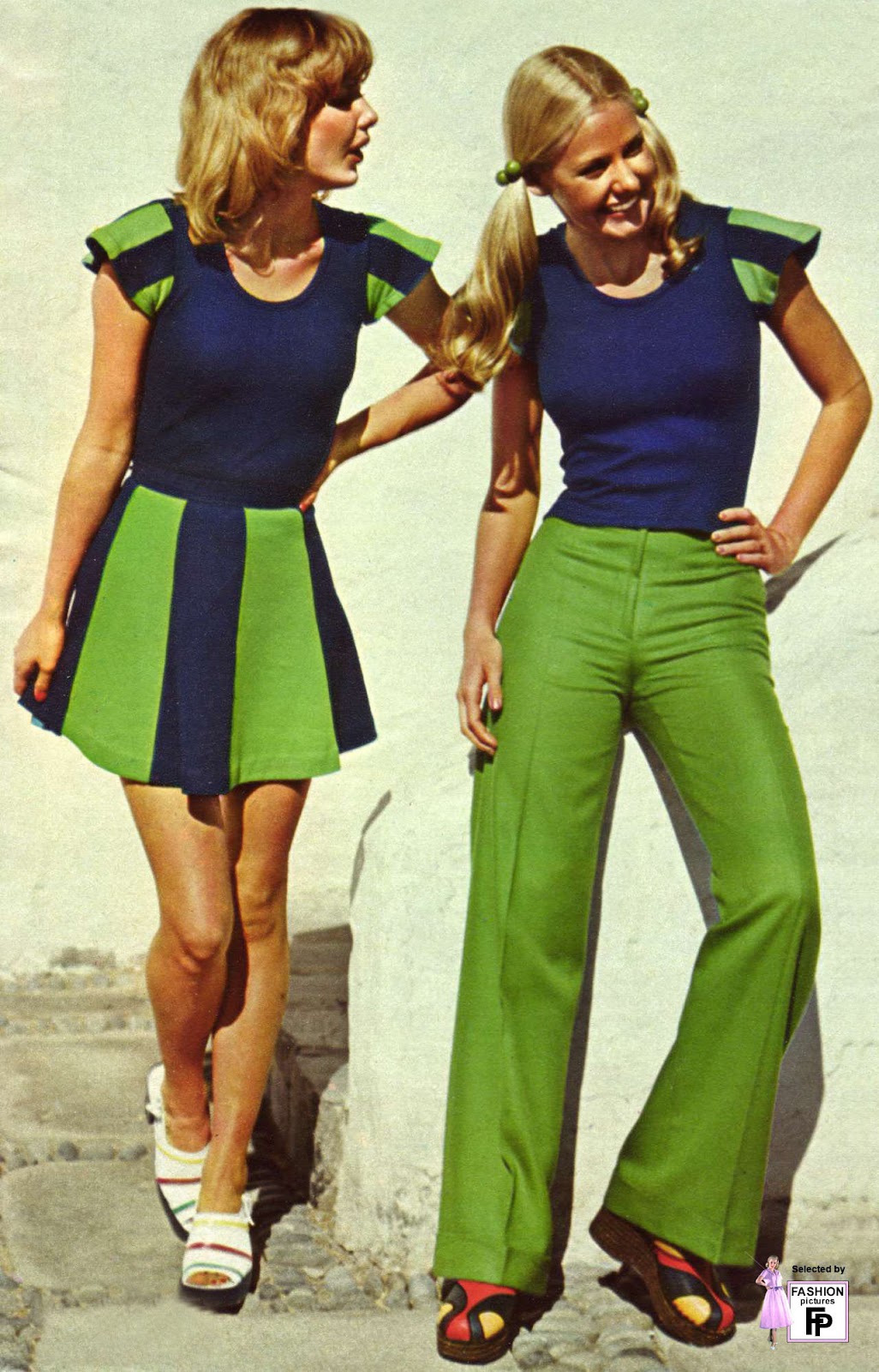 De Moda Hoy: Moda ropa años 70