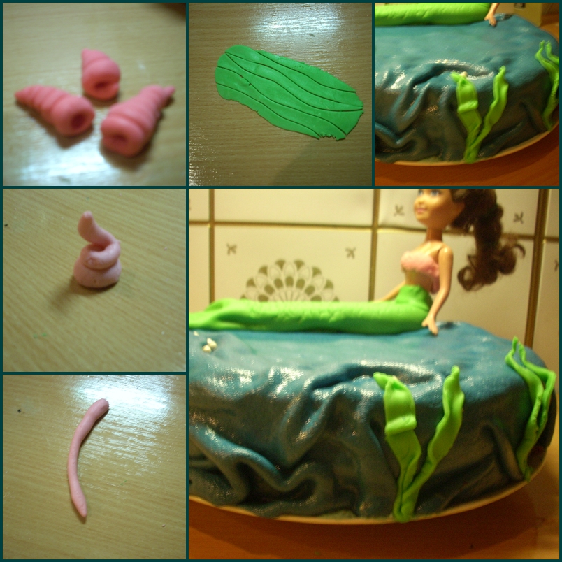 Słodki Zaułek: Tort z Syrenką "Ariel" / Syrenka / Arielka / Mermaid cake