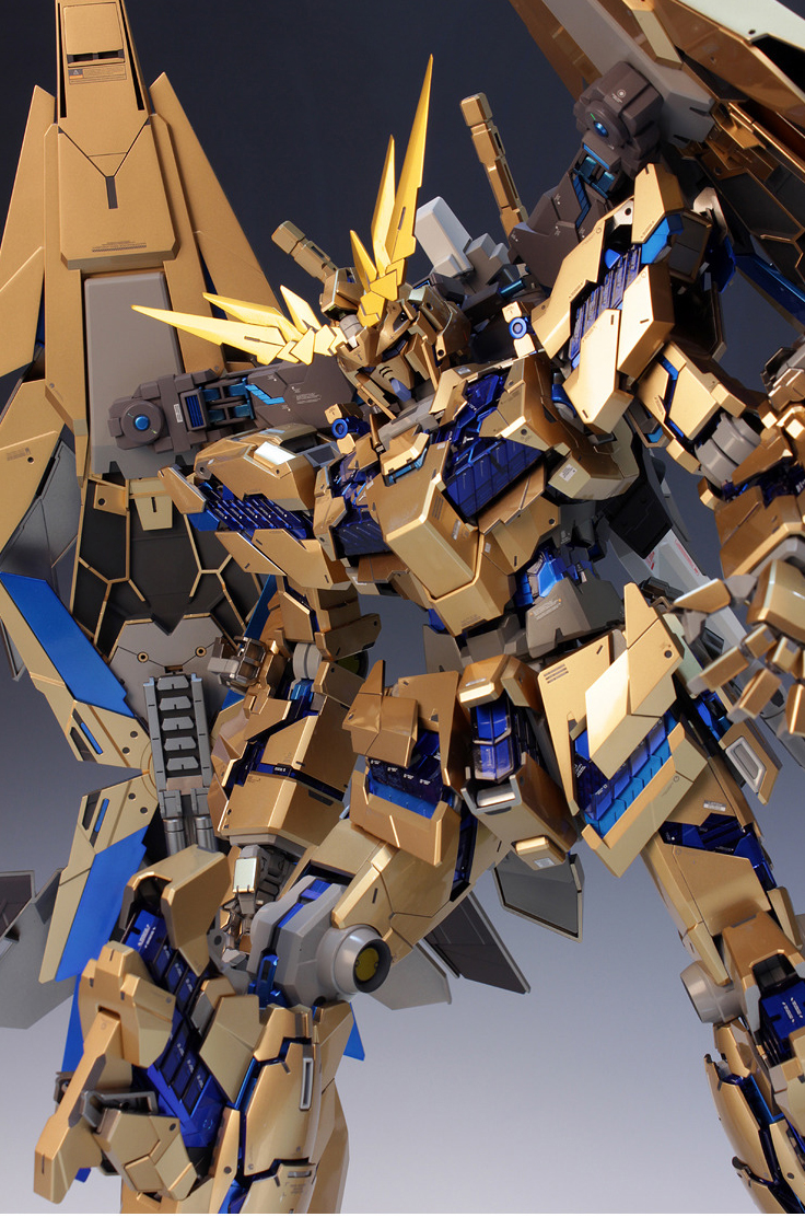 GUNDAM GUY: PG 1/60 Unicorn Gundam 03 Phenex - Customized Build
