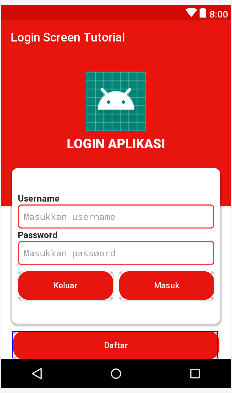 Tutorial membuat tampilan login cantik menggunakan XML di Android ...